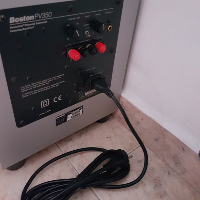 Boston subwoofer, Audio, Soundbars, Speakers & Amplifiers on Carousell