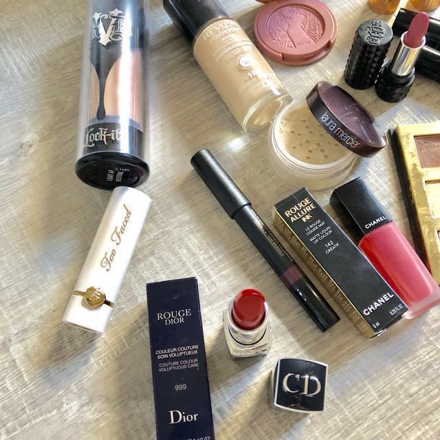 BULK Kat von D Laura mercier Dior chanel Charlotte tilbury tarte High ...