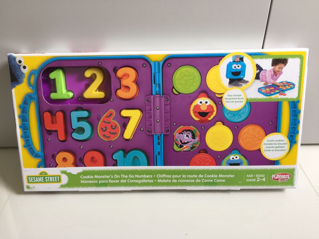 Cookie Monster's On the Go Numbers, Hobbies & Toys, Books & Magazines ...