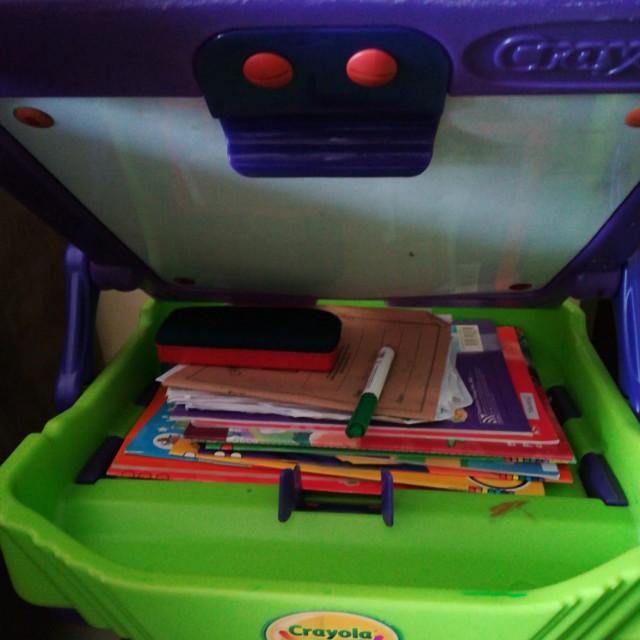 Crayola Childrens Fold Play Desk, Babies & Kids, Baby Nursery & Kids ...