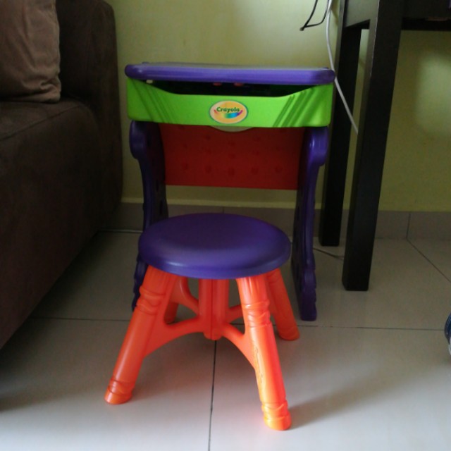 Crayola Childrens Fold Play Desk, Babies & Kids, Baby Nursery & Kids ...