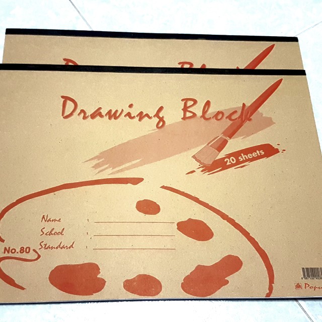 Drawing Block, Hobbies & Toys, Stationery & Craft, Other Stationery ...