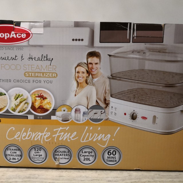 EuropAce Steamer, TV & Home Appliances, Irons & Steamers on Carousell