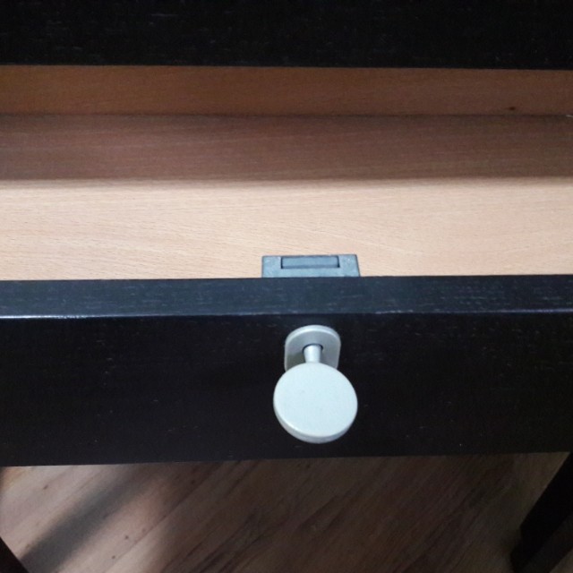 Extendable Laptop/study table from ikea, Furniture & Home Living ...