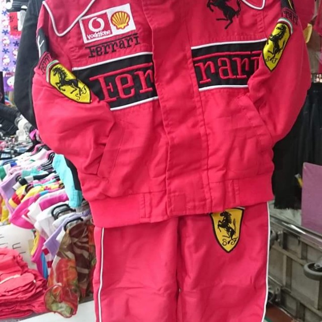 Ferrari Set Clothes, Babies & Kids, Babies & Kids Fashion on Carousell
