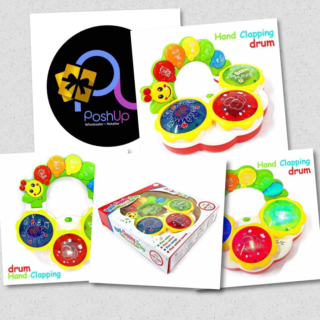 Hand Clapping Drum, Babies & Kids, Infant Playtime on Carousell