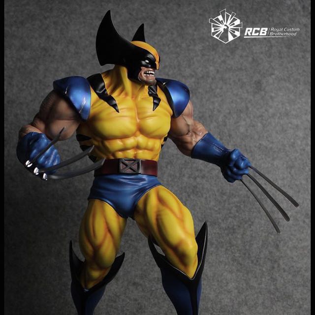 (Limited time price drop!) Custom 1/4 MvC Wolverine Wolf Statue ...