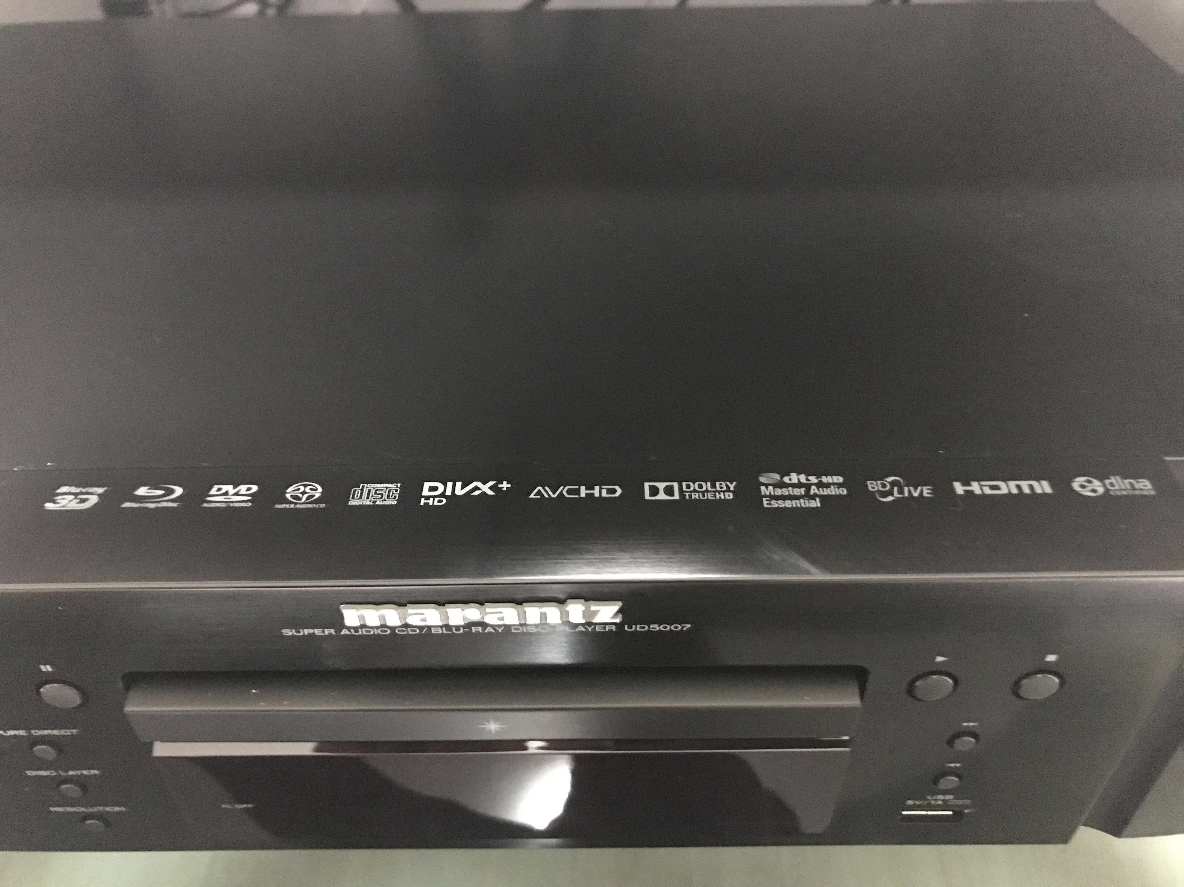 MARANTZ UD5007 BLU-RAY/DVD PLAYER, TV & Home Appliances, TV ...