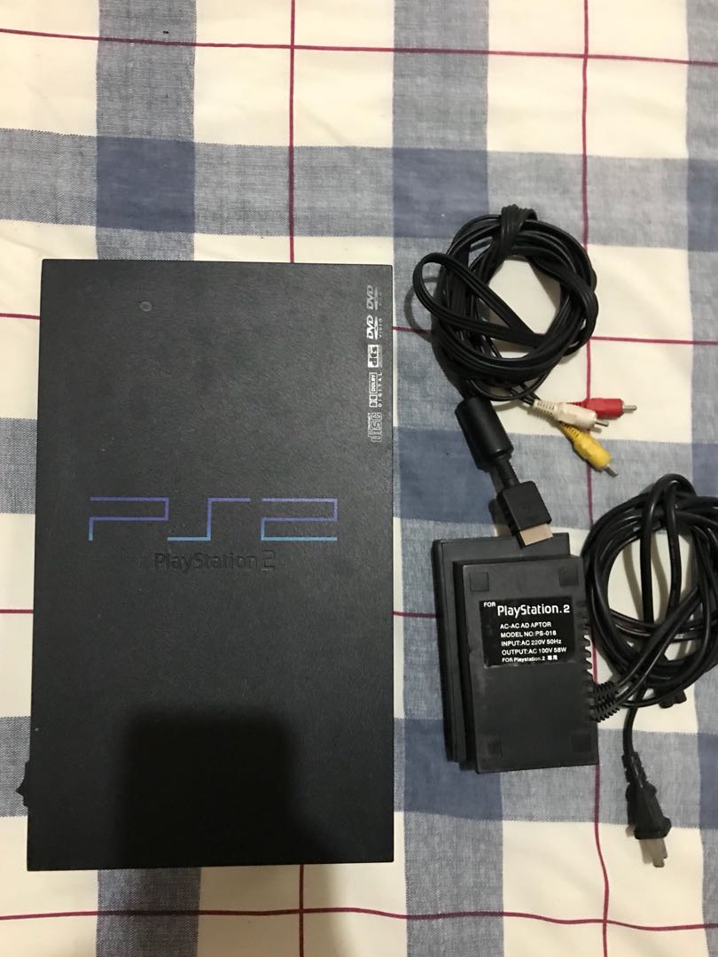 Sony Playstation 2 (Fat Version) PS2, Video Gaming, Video Game Consoles ...