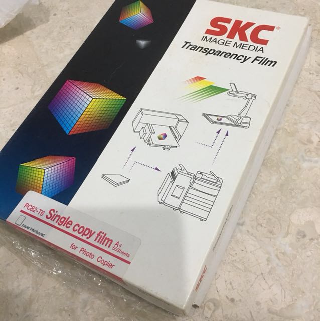 Transparency film, Hobbies & Toys, Stationery & Craft, Stationery ...