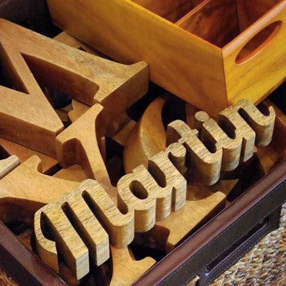 Wooden names & letters, Hobbies & Toys, Stationary & Craft, Craft ...
