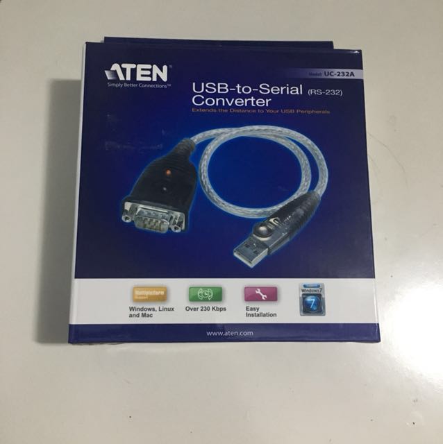 ATEN USB-to-Serial Converter, Computers & Tech, Parts & Accessories ...