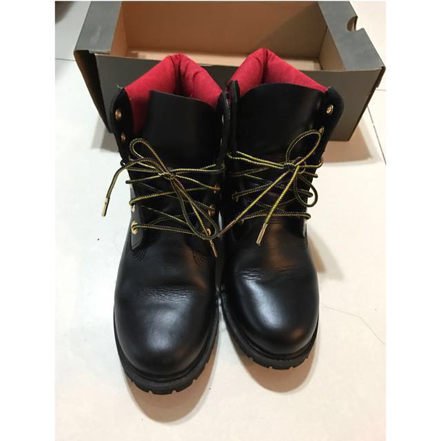 Authentic Timberland boots with Gold hardware , Women's Fashion ...