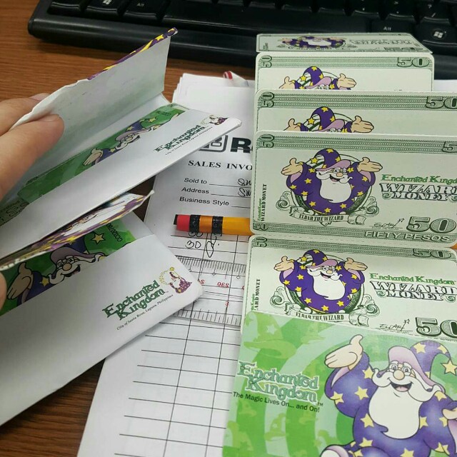 Enchanted Kingdom ride all you can with EK money worth 700, Tickets ...