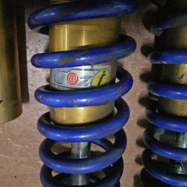 Gazi suspension with e2 spring, Motorcycles, Motorcycle Accessories on ...