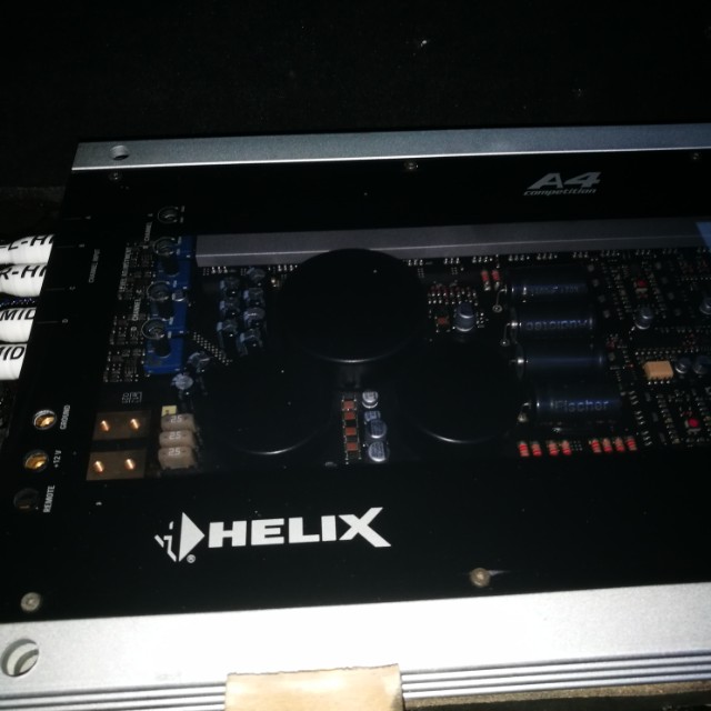 Car amplifier, car amp.Helix A4 German Competition Amplifier, Auto ...