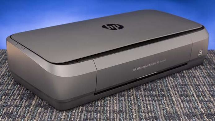 HP OfficeJet 250 All In One (AIO) Portable Printer Scanner, Computers ...