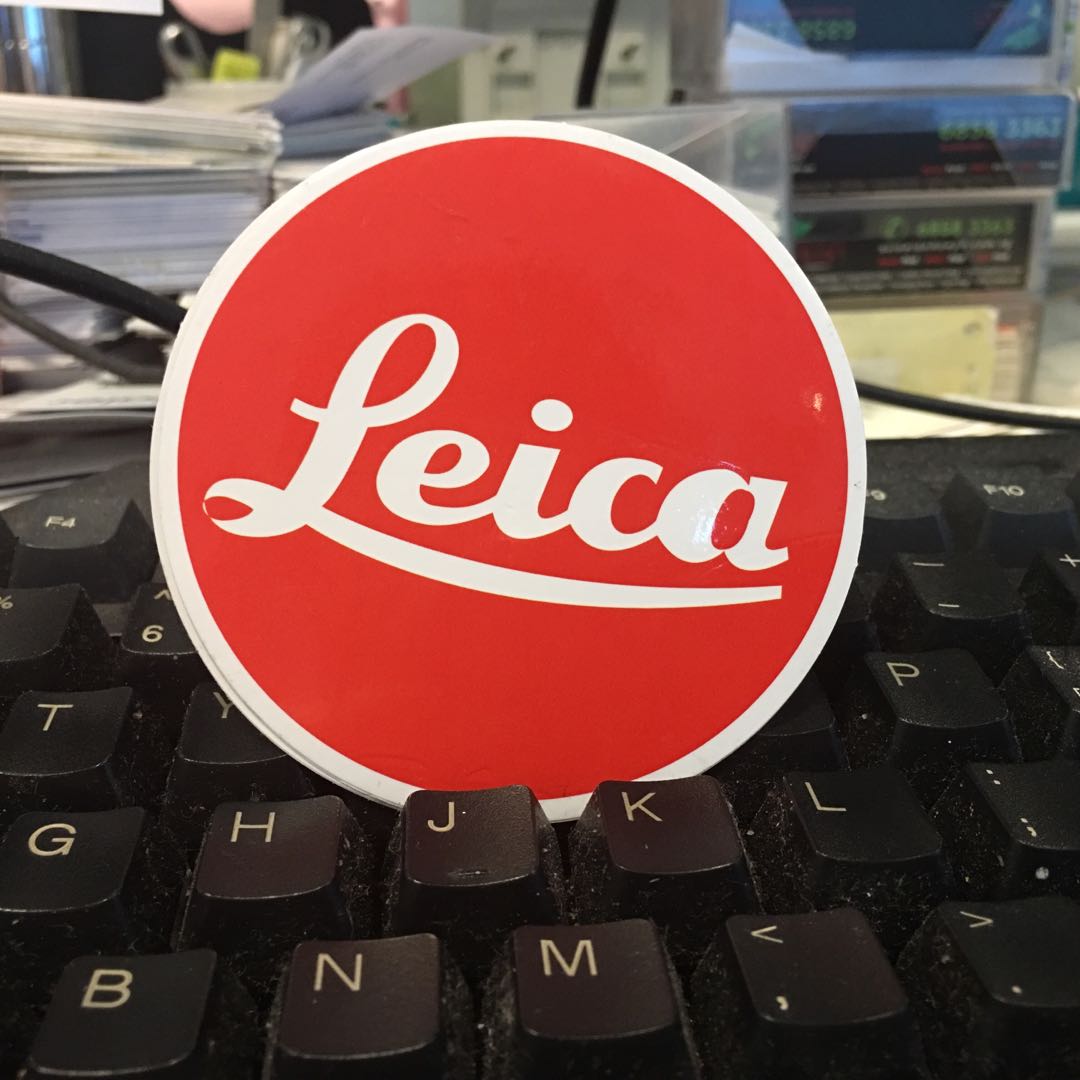 Leica Sticker 7cm diameter, Photography on Carousell