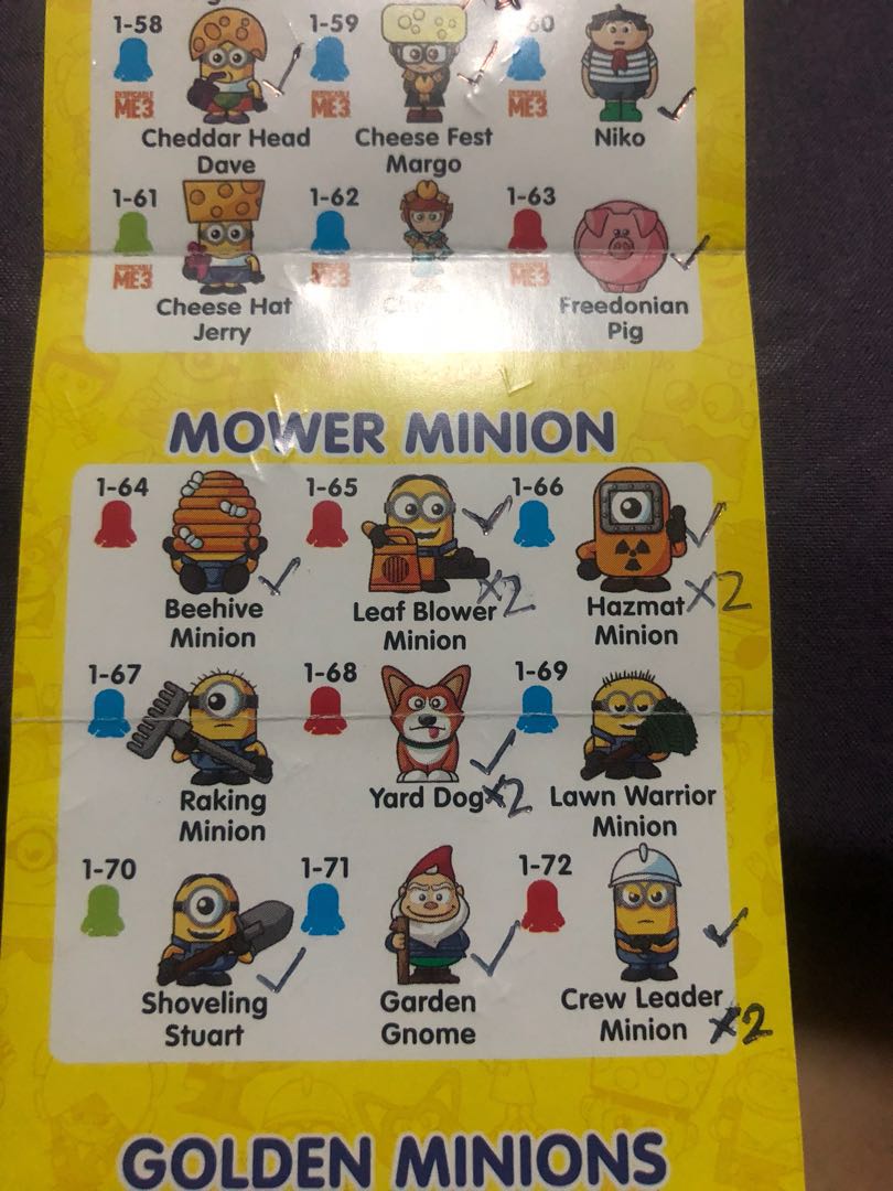 Minion Mineez, Hobbies & Toys, Toys & Games on Carousell