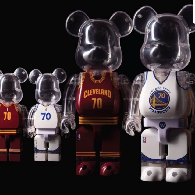 NBA 40TH ANNIVERSARY BEARBRICK, Hobbies & Toys, Toys & Games on Carousell