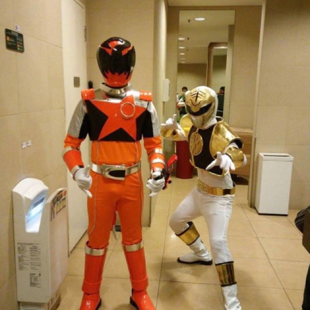 Orange Kyuranger Suit, Hobbies & Toys, Toys & Games on Carousell