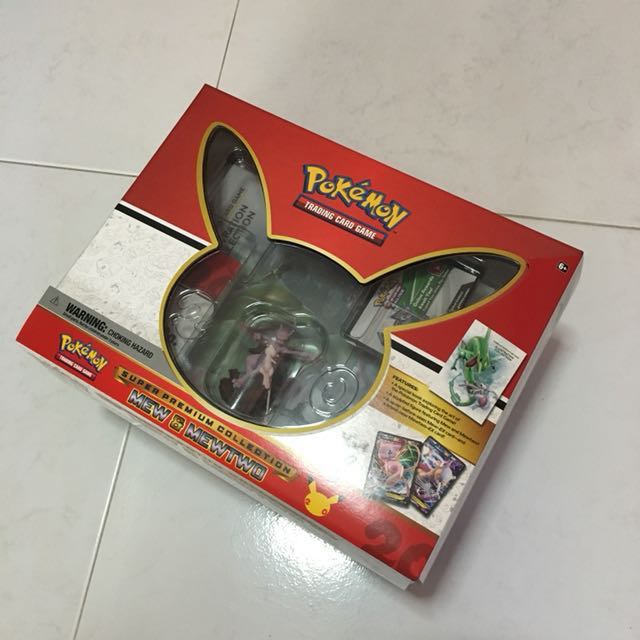 Pokémon TCG - Super Premium Collection Mew & Mewtwo, Hobbies & Toys, Toys & Games on Carousell