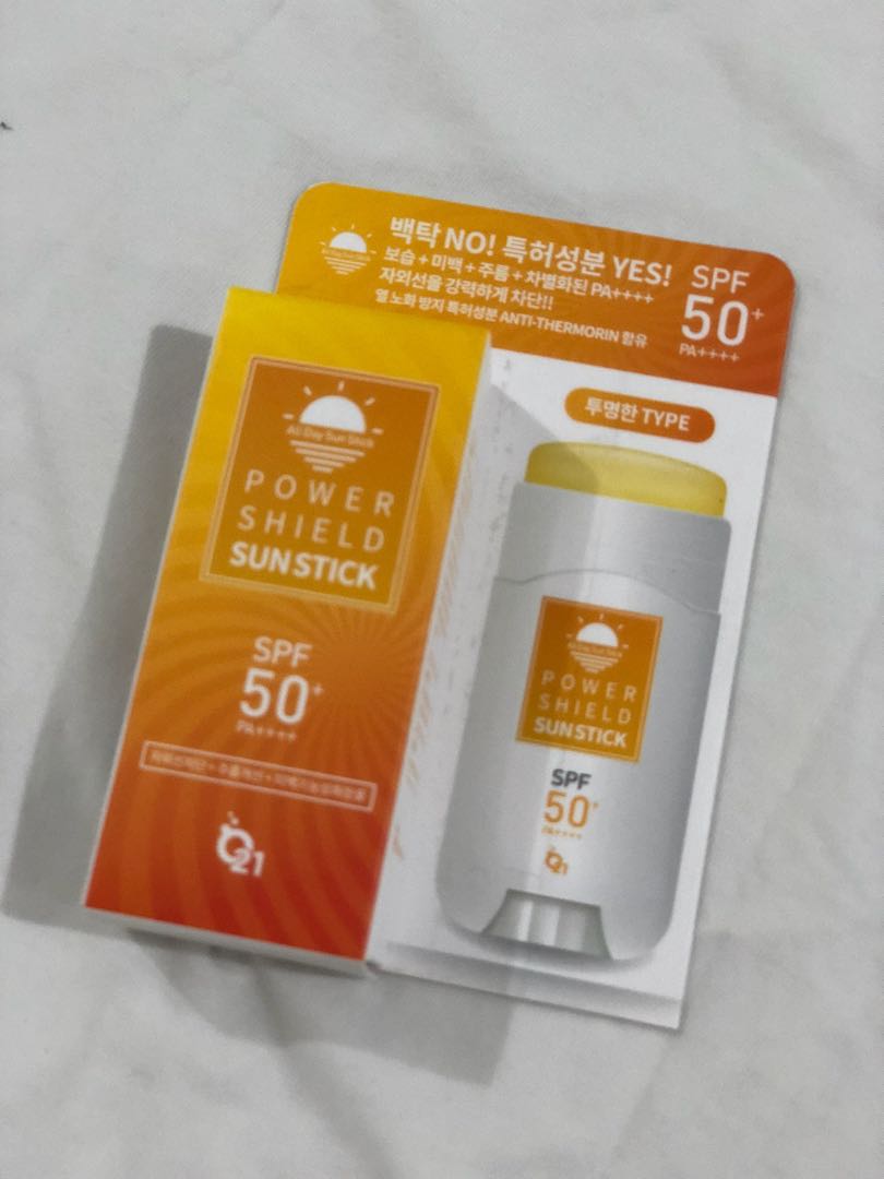 Power shield sun stick spf 50, Beauty & Personal Care, Vision Care on ...