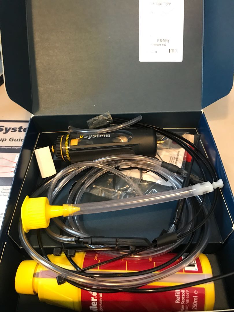 Scottoiler v system, Motorcycles, Motorcycle Accessories on Carousell