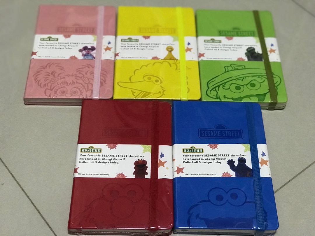 Sesame Street Dot Grip Notebook, Hobbies & Toys, Stationery & Craft ...