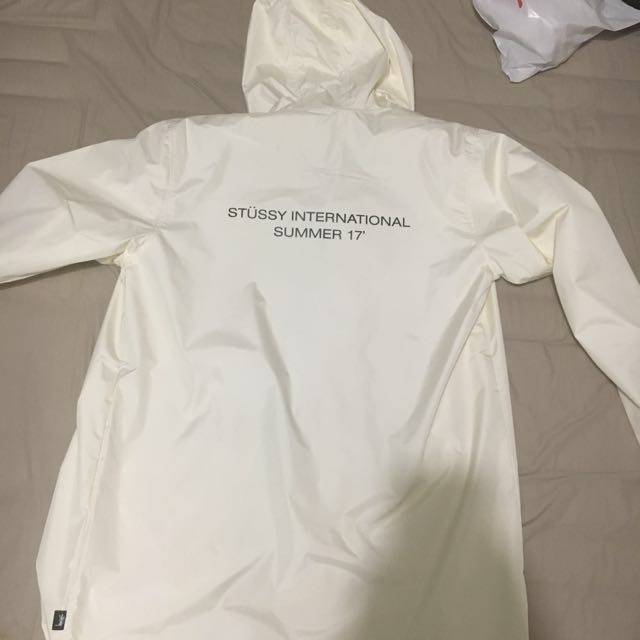 Stussy jacket/ rain coat, Men's Fashion, Tops & Sets, Hoodies on Carousell