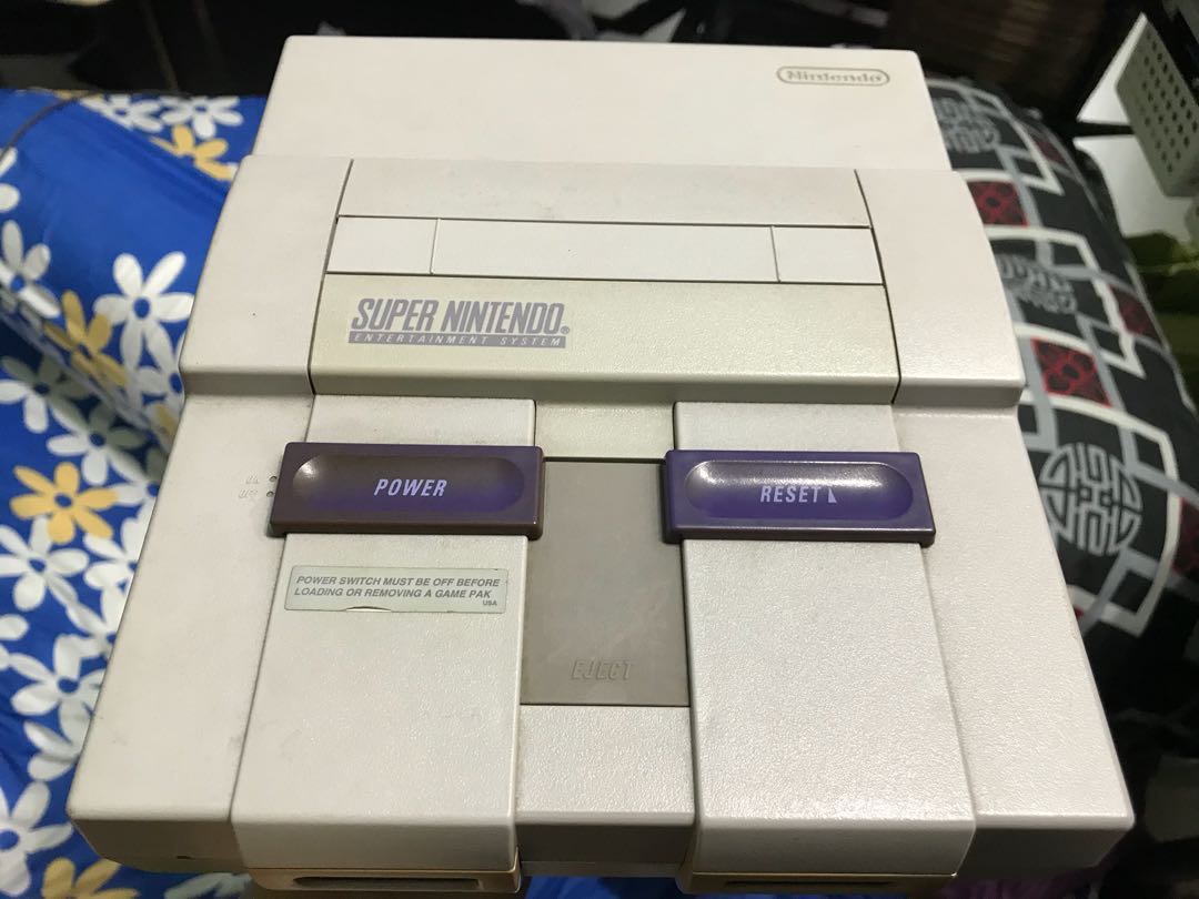 Super Nintendo Entertainment System 1991, TV & Home Appliances, TV ...