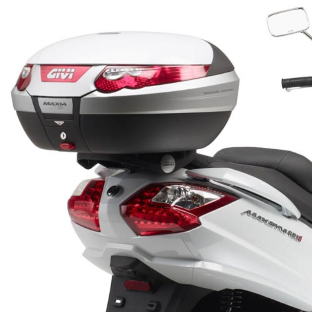 SYM Maxsym 400i Givi Topbox Rack, Motorcycles, Motorcycle Accessories ...