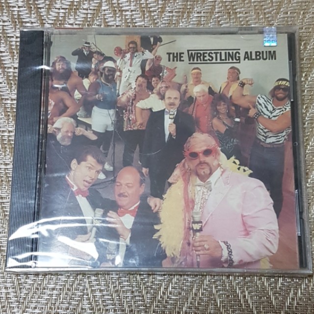 WWF - The Wrestling Album CD, Hobbies & Toys, Music & Media, CDs & DVDs ...