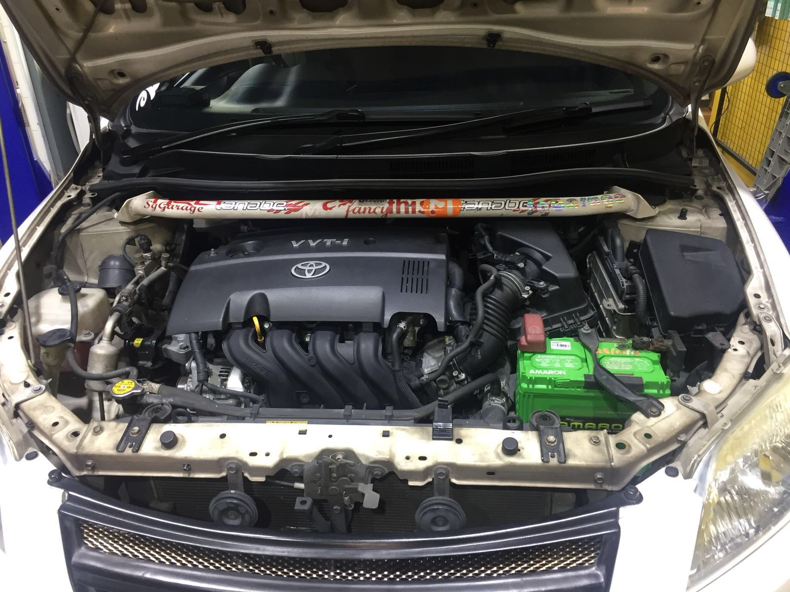 Toyota axio Strut bar, Car Accessories on Carousell