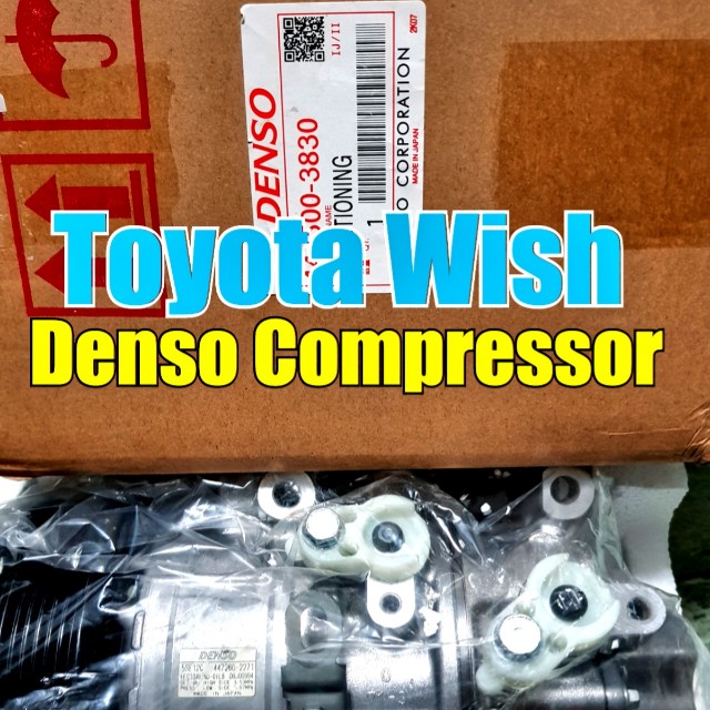 Toyota Wish Denso Aircon Compressor, Car Accessories, Accessories on ...