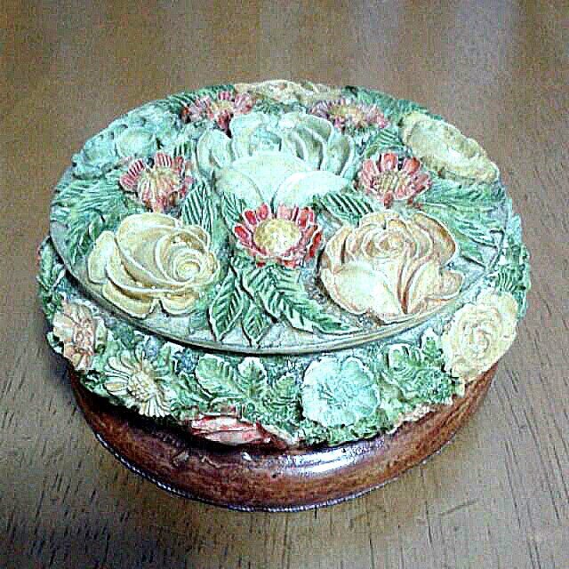Vintage Ceramic Container, Furniture & Home Living, Home Decor ...