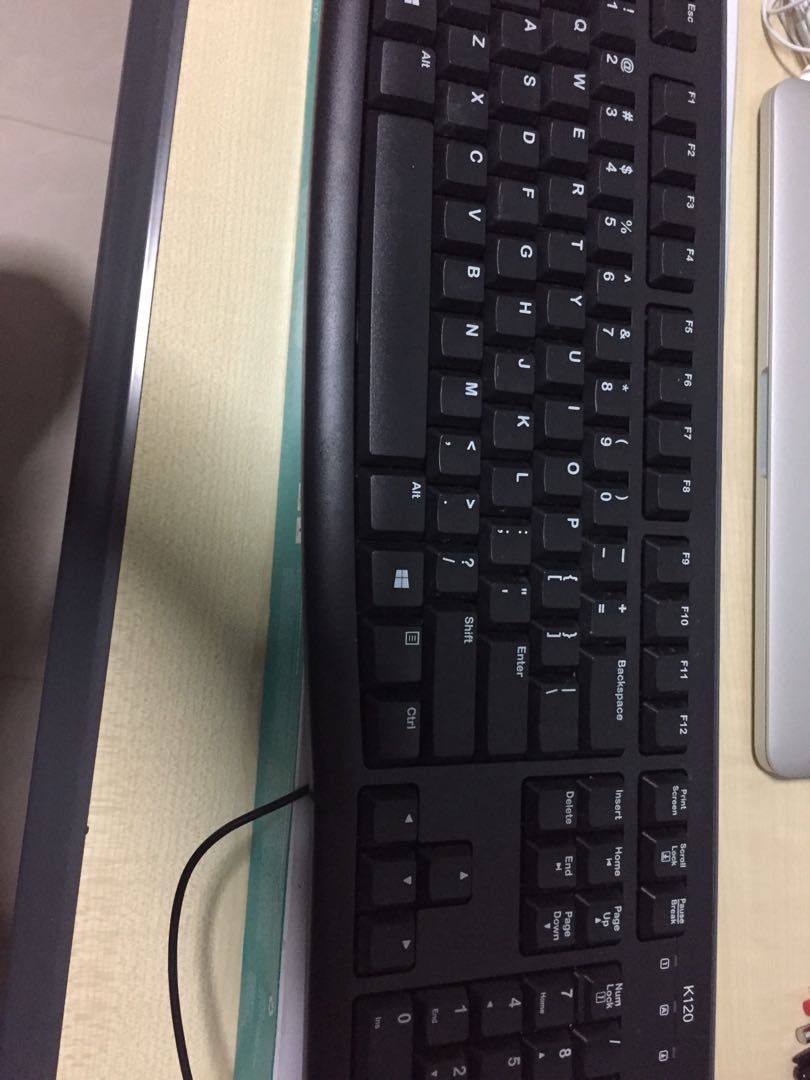 Wired Logitech Keyboard Computers Tech Parts Accessories Computer Keyboard On Carousell