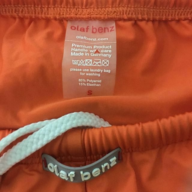Authentic Olaf Benz Swimming Trunks, Men's Fashion, Bottoms, Swim ...