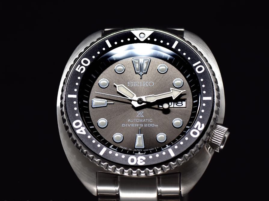 BNIB SEIKO PROSPEX TURTLE 200M AUTOMATIC ANTHRACITE REF. SRPC23J1 ...