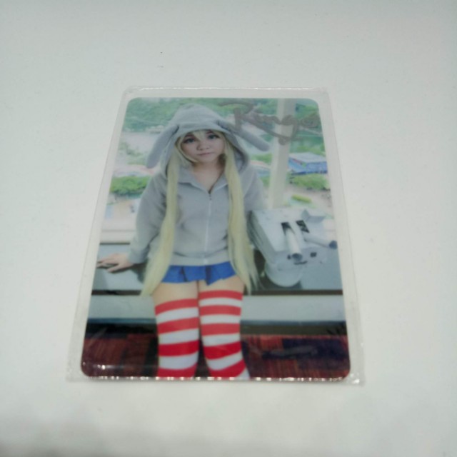 Cosplay Shimakaze Card sticker, Hobbies & Toys, Collectibles ...