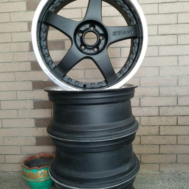 Mags 18" RAYS engineering 5zigen Orig Rims toyota honda mitsu nissan ...
