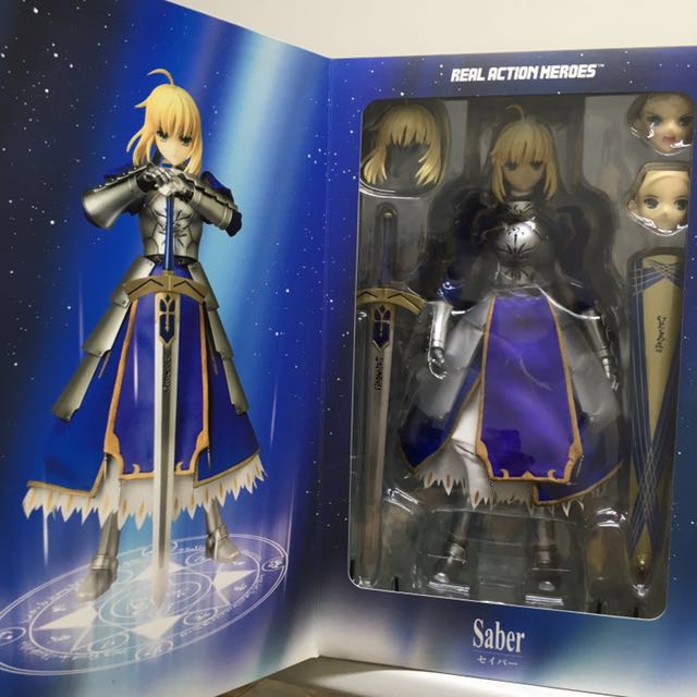 MEDICOM Real Action Heroes Fate/Zero Saber, Hobbies & Toys ...