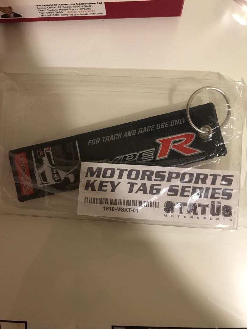 Mugen type r key tag, Car Accessories on Carousell