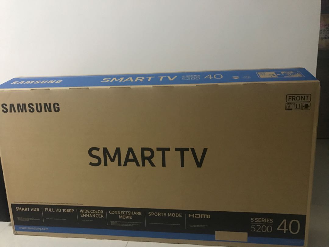 Samsung 40 inch Smart Led Tv, TV & Home Appliances, TV & Entertainment ...