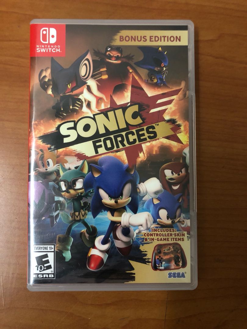 Sonic forces Nintendo switch game, Toys & Games, Video Gaming, Video ...