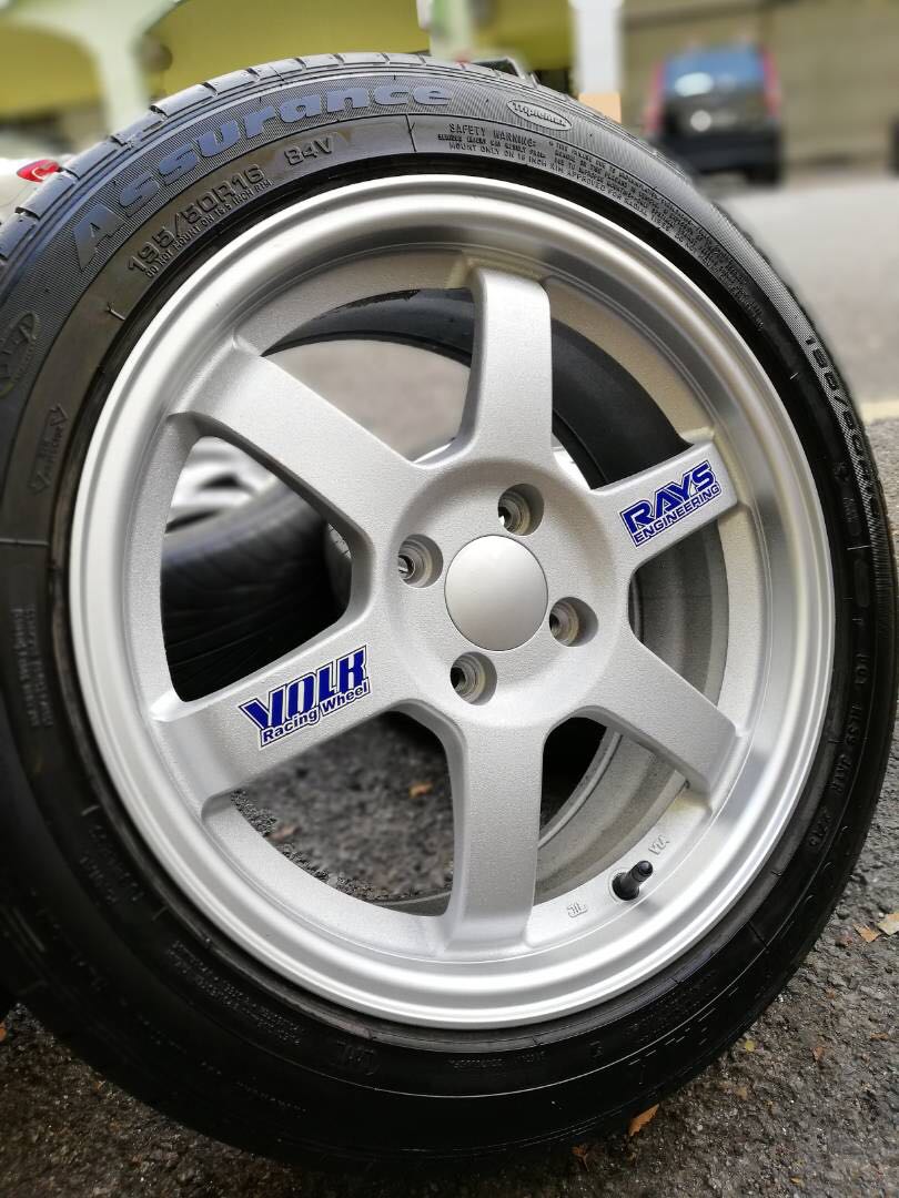 Te37 16 inch sports rim alza tyre 70%. Sikat rambut belah tengah, rim ...