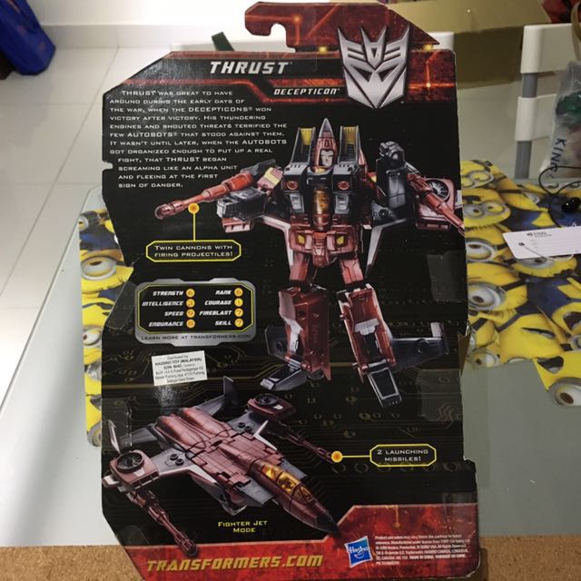 Transformers Thrust, Hobbies & Toys, Toys & Games on Carousell