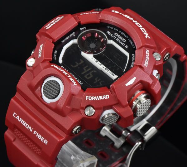 100% Authentic mint condition Casio G-Shock Men In Rescue Red Rangeman ...