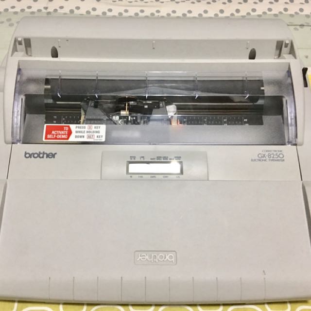Brother Electronic Typewriter With Display, Computers & Tech, Office ...