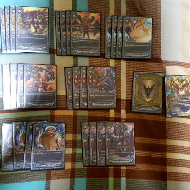 Buddyfight Deck ancient world yeager otk rush, Hobbies & Toys, Toys ...